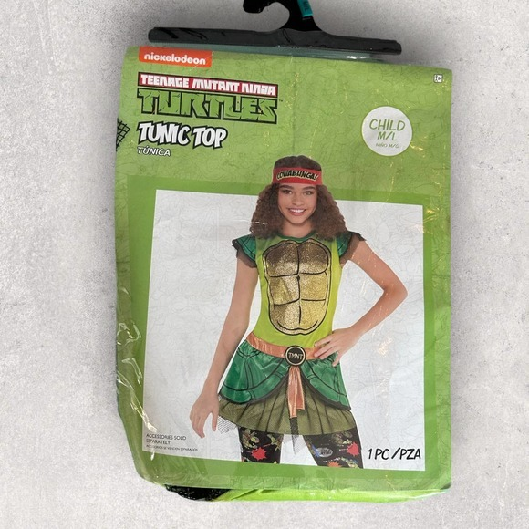Party City | Costumes | Teenage Mutant Ninja Turtles Tunic Top Childs ...